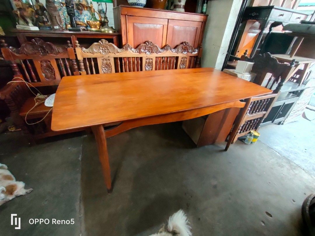 Narra dining table (read please), Furniture & Home Living, Furniture ...