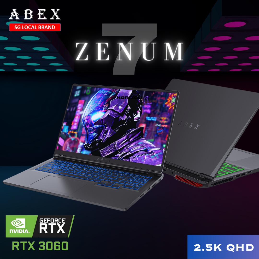 New ABEX ZENUM / Nvidia RTX 3060 / i7 Processor / High End Gaming ...