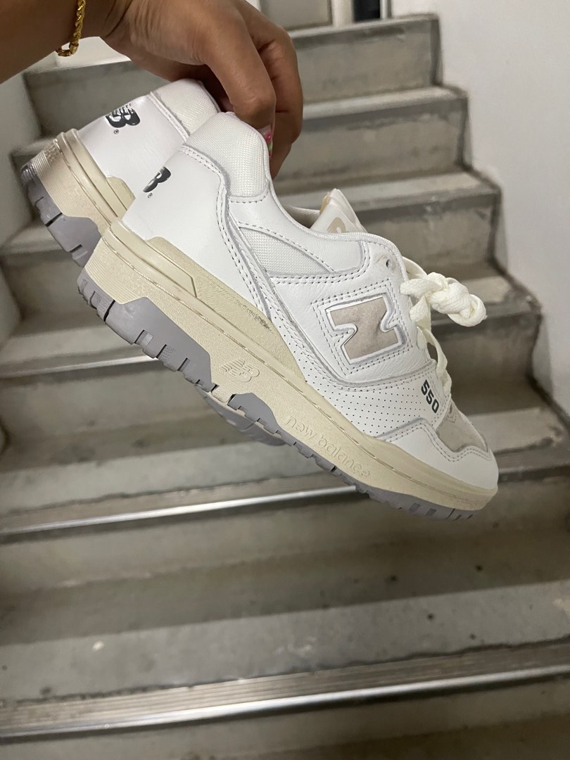 New Balance 550, Women's Fashion, Footwear, Sneakers on Carousell