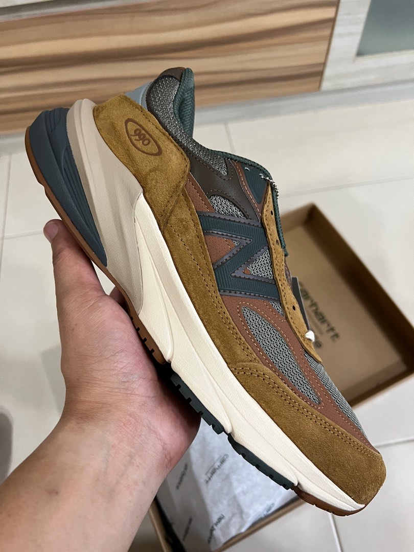 New Balance x Carhatt 990v6 US12, Men's Fashion, Footwear, Sneakers on ...