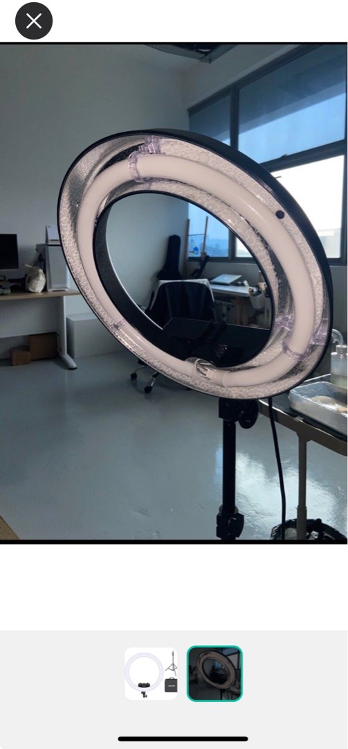 neweer ring light with stand and carry case, Photography, Lens & Kits ...