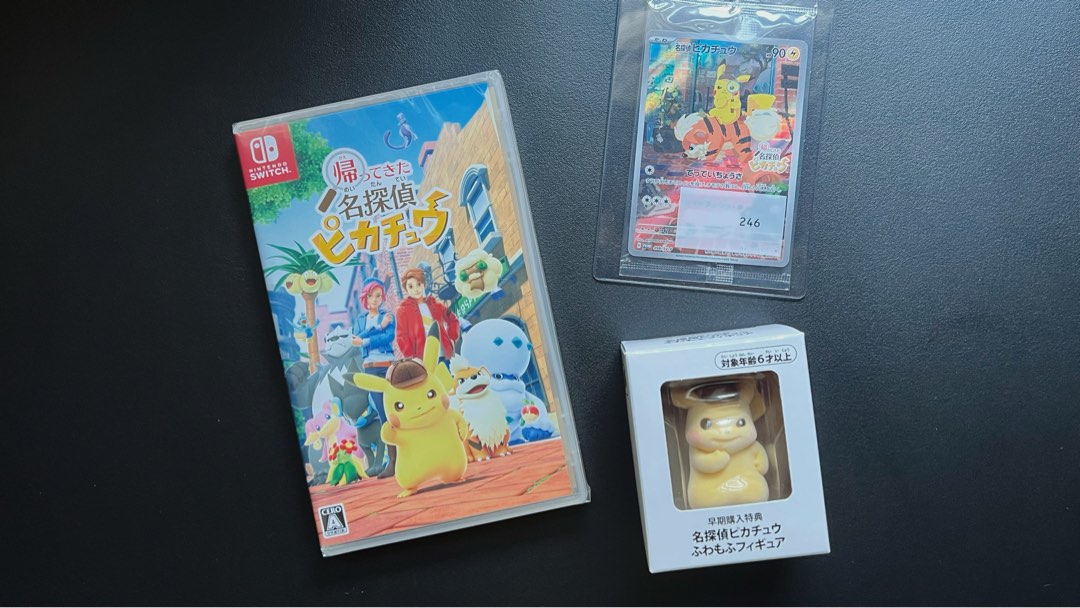 Nintendo Switch Detective Pikachu Returns, Hobbies & Toys, Toys & Games ...