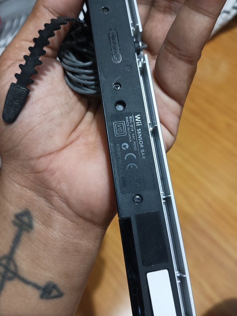 Nintendo Wii Sensor bar RVL-014, Video Gaming, Gaming Accessories, In ...