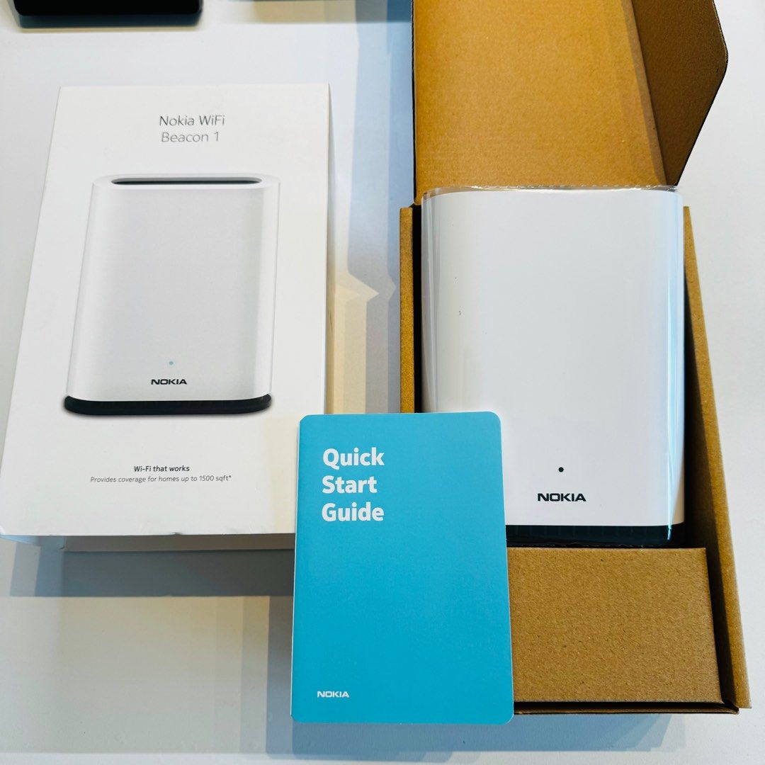Nokia WiFi Beacon 1 WiFi Mesh Router System AC1200, Computers & Tech ...