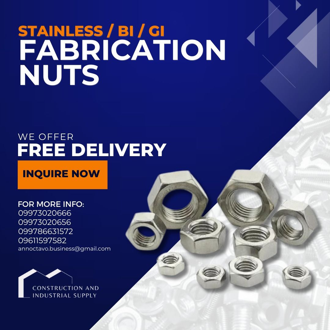 Nuts | Fasteners | Threaded | Fastening | Bolts and Nuts | Hex Nut ...