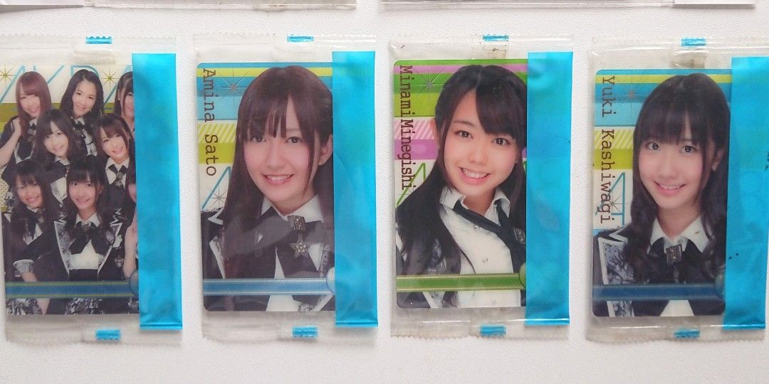 Official Jpop 4 Cards set - AKB48 merch. available on Shopee. Pm ...