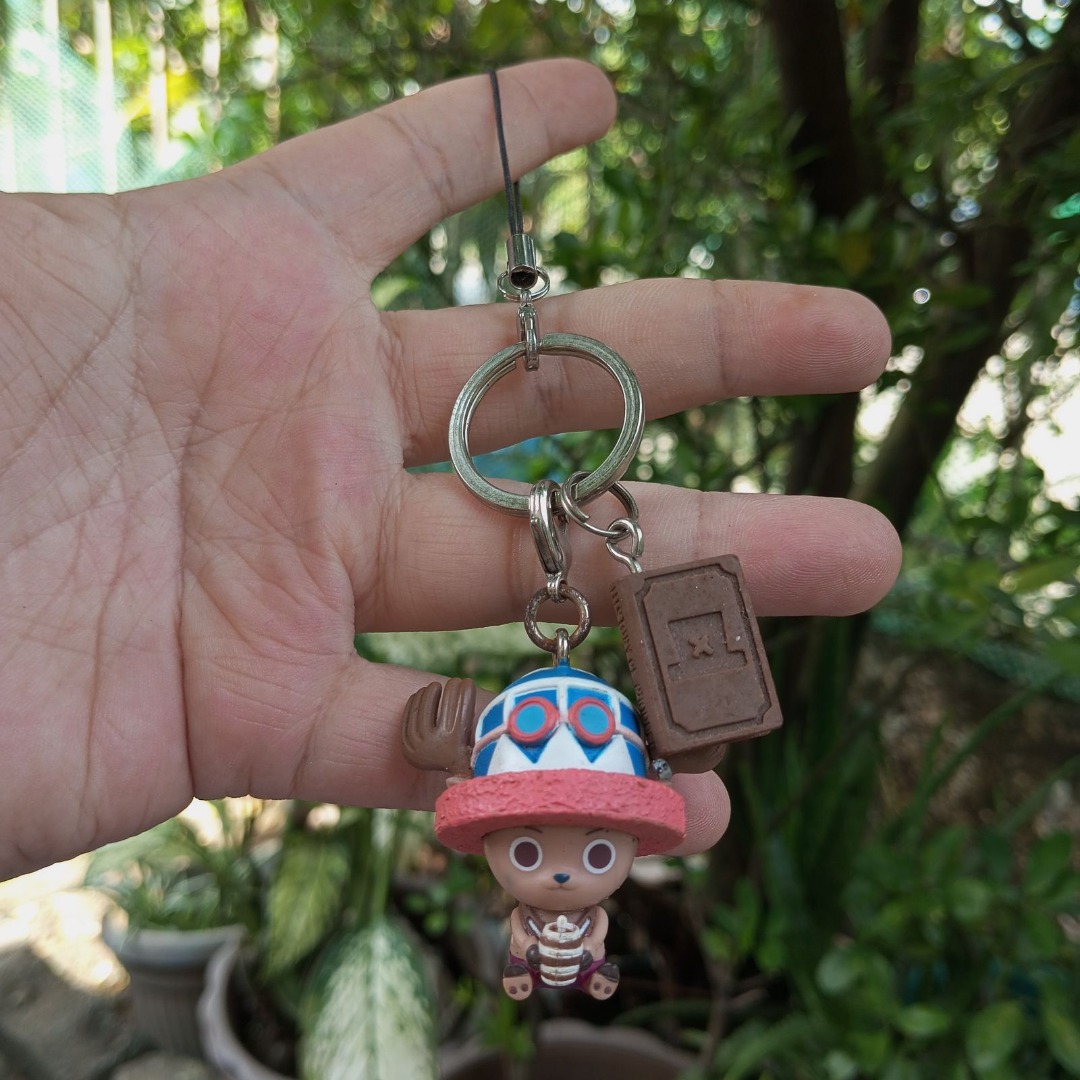 ONEPIECE Tony Tony Chopper Figure Keychain, Hobbies & Toys, Toys ...