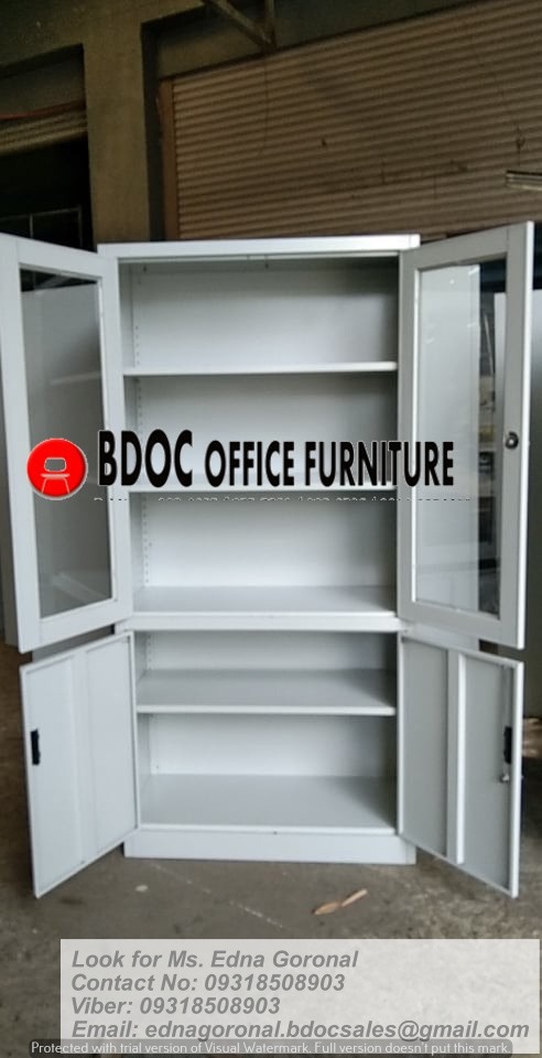 Open Shelves Cabinet - Steel Cabinet - Sliding Door Cabinet - Office ...