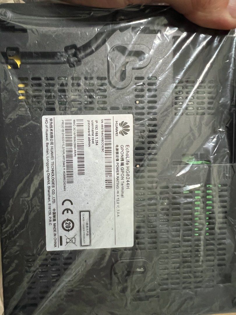 Optical Network Router, Computers & Tech, Parts & Accessories ...