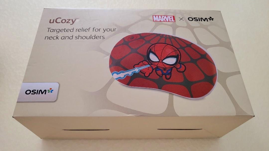 OSIM OS-102 NECK MASSAGE UCOZY X MARVEL SPIDER-MAN, Health & Nutrition, Massage Devices on Carousell