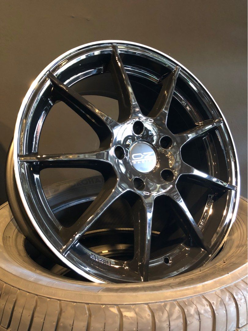 OZ Veloce GT 18” Rims, 5x112, 18”x8”, Offset 35, Car Accessories, Tyres ...