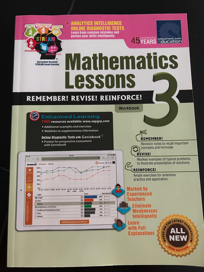 P3 Math assessment, Hobbies & Toys, Books & Magazines, Assessment Books ...