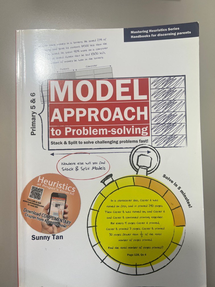 P5 & P6 Math Heuristic books, Hobbies & Toys, Books & Magazines ...