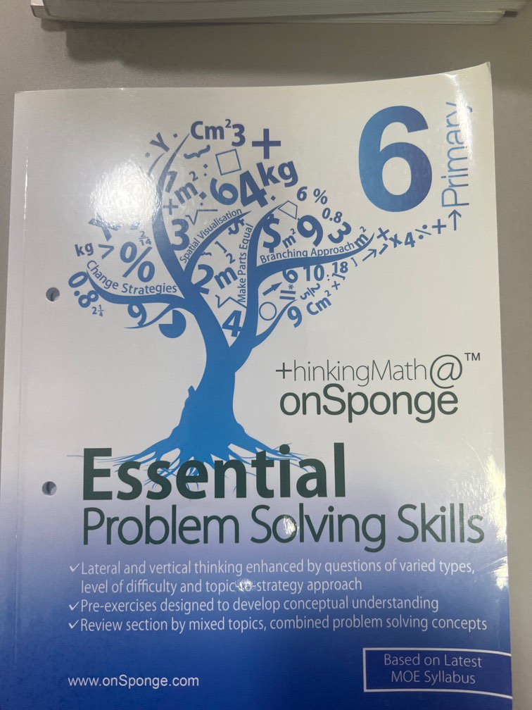P6 thinking math@onsponge essential problem sum, Hobbies & Toys, Books ...