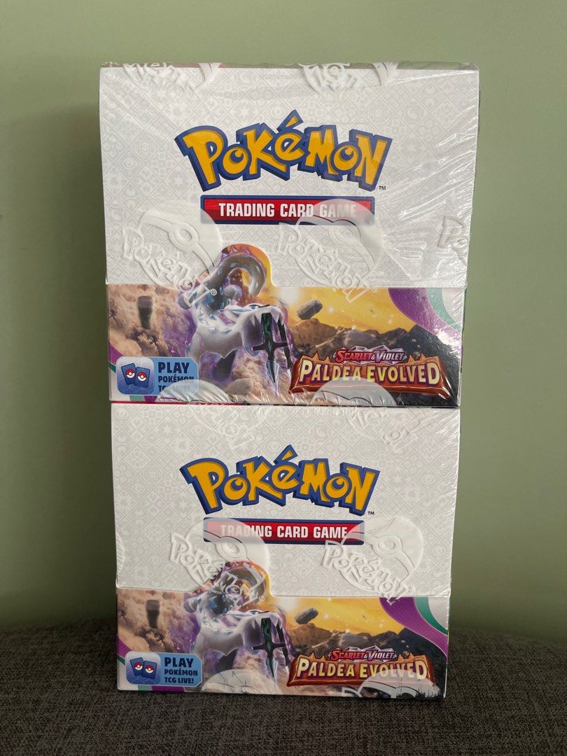 Paldea Evolved Booster Box, Hobbies & Toys, Toys & Games on Carousell