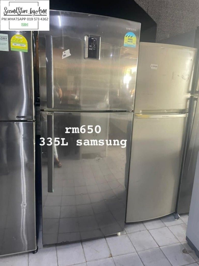 Peti Ais Samsung 355L, TV & Home Appliances, Kitchen Appliances ...