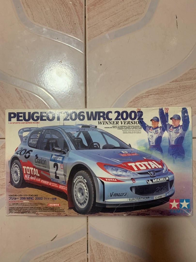 PEUGEOT 206 WRC 2002 winner version, Hobbies & Toys, Toys & Games on ...