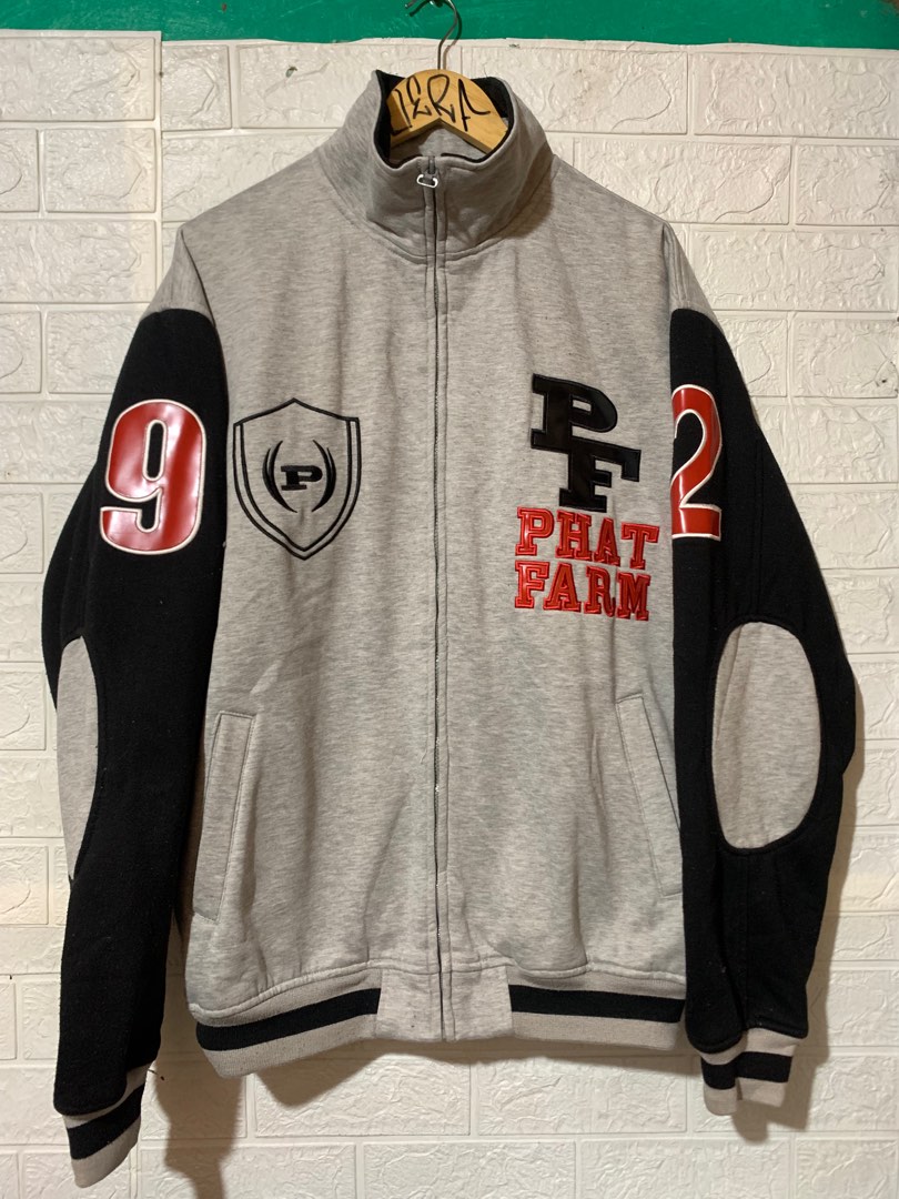Phat Farm Varsity Jacket, Men's Fashion, Coats, Jackets and Outerwear ...