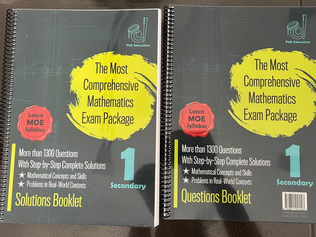 PhD Education Sec 1 Math, Hobbies & Toys, Books & Magazines, Assessment ...