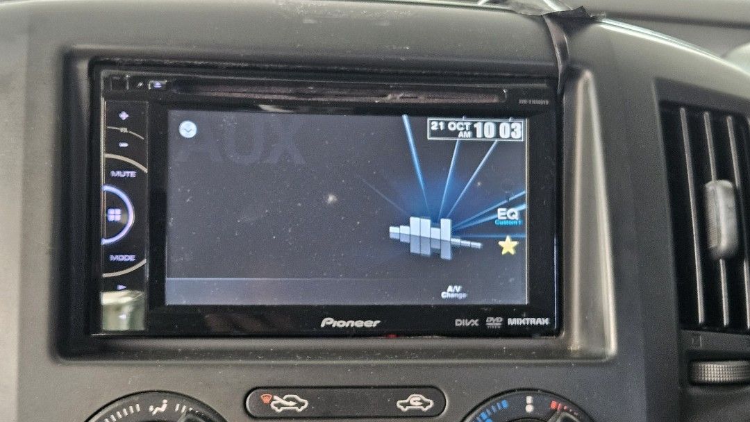 Pioneer Double Din Head Unit DVD radio with Bluetooth Support and Free ...