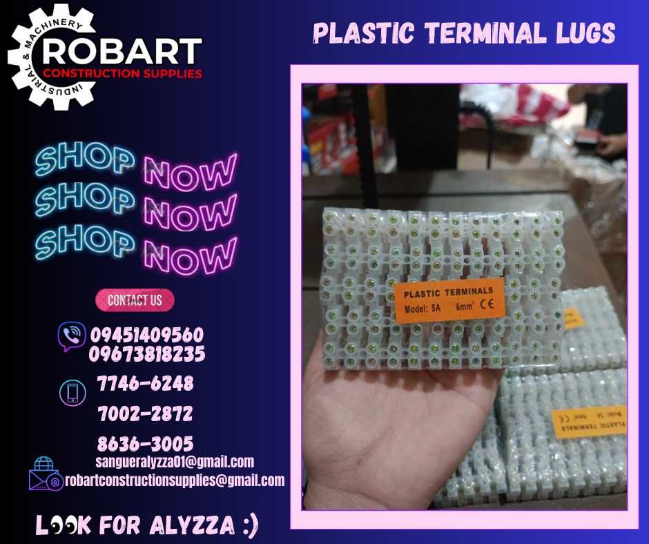 plastic terminal lugs, Commercial & Industrial, Construction Tools ...