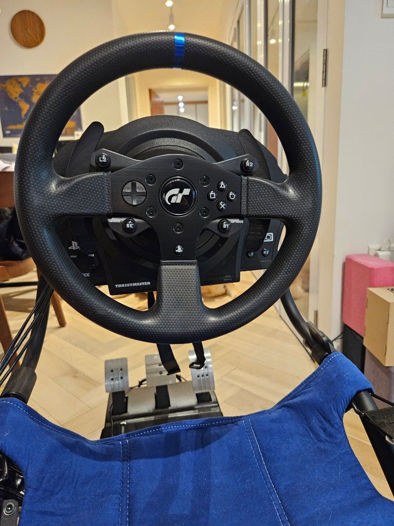 Playseat challenge Thrustmaster T300 RS GT edition. TH8A shifter, Video ...