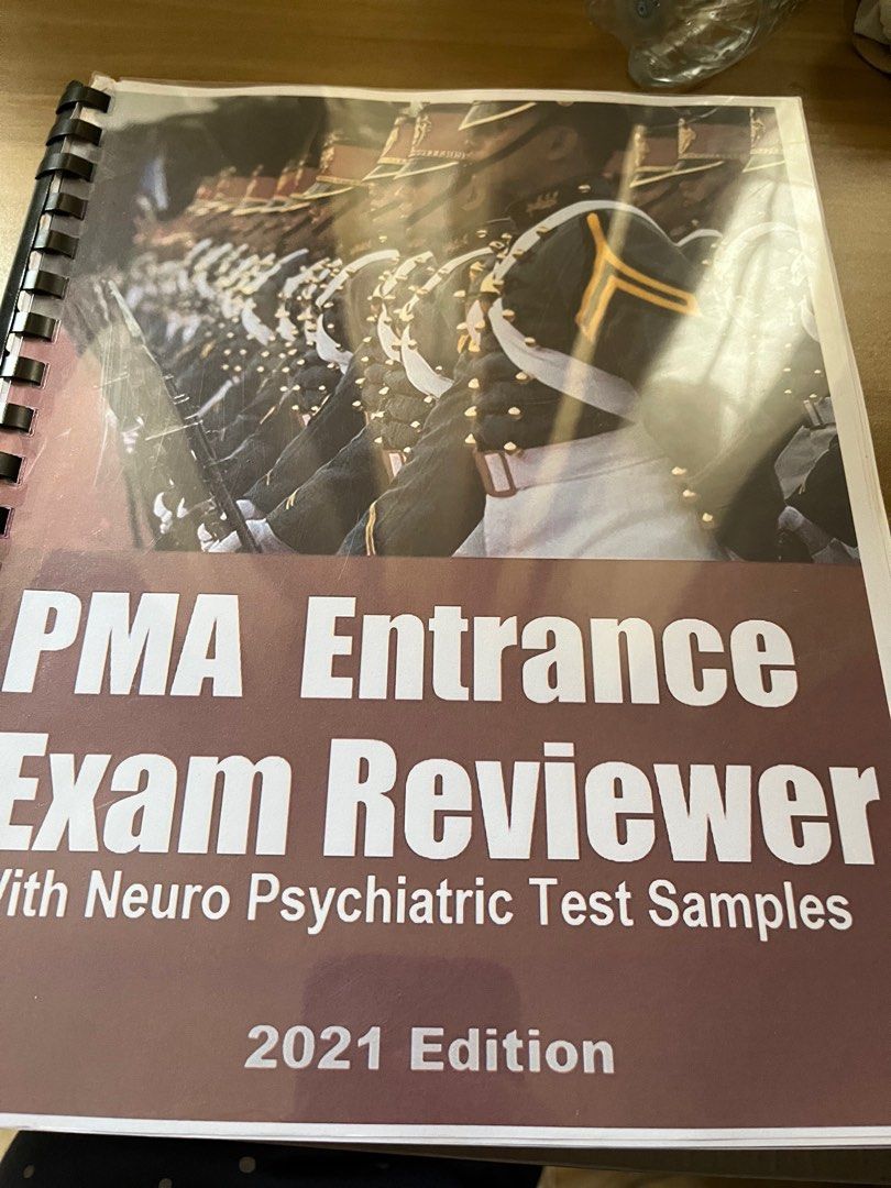 PMA entrance exam Reviewer with Neuro Psychiatric Test Sample, Hobbies ...