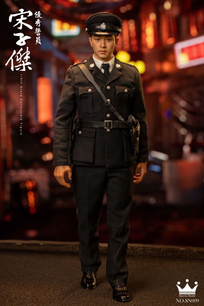 PO Warrior Model SN009 - 1/6 1980s Royal Hong Kong Police "Officer Song ...