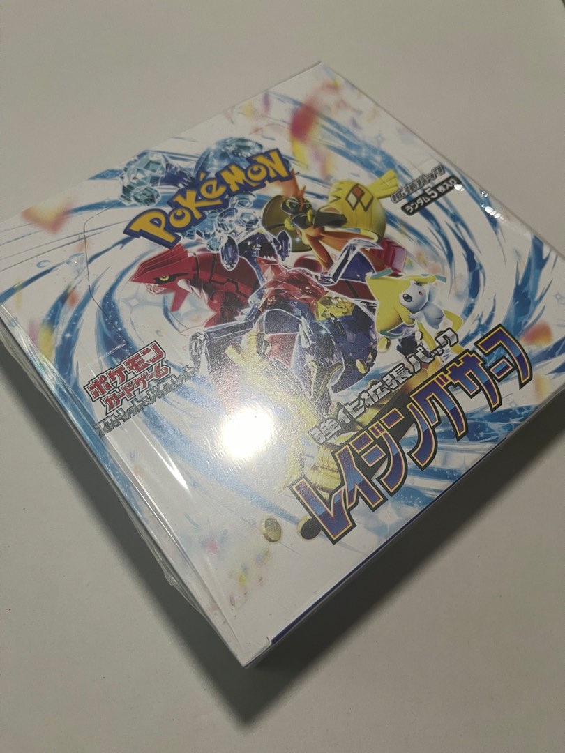 Pokemon Raging Surf Booster Box, Hobbies & Toys, Toys & Games on Carousell