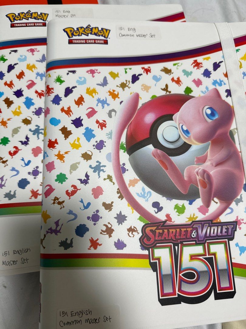 Pokemon SV 151 English Master Set, Hobbies & Toys, Toys & Games on ...