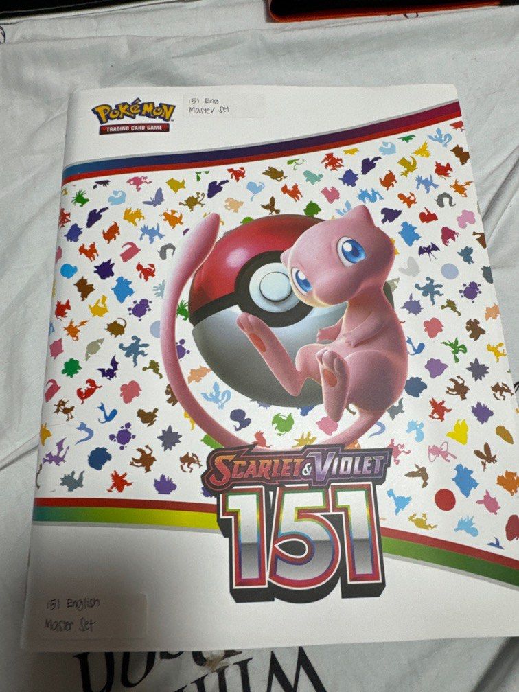 Pokemon SV 151 English Master Set, Hobbies & Toys, Toys & Games on ...