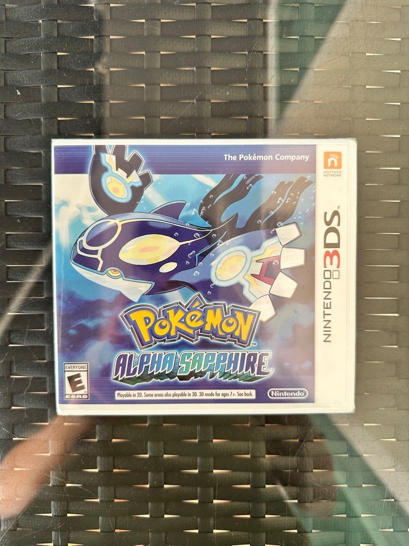 Pokémon Alpha Sapphire Nintendo 3DS game, Video Gaming, Video Games, Nintendo on Carousell