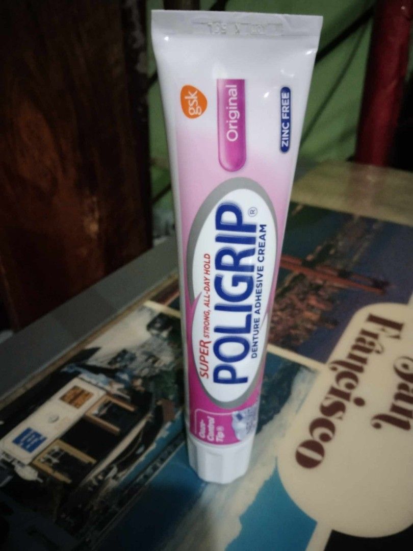 Poligrip Denture Adhesive Grip, Beauty & Personal Care, Oral Care on ...