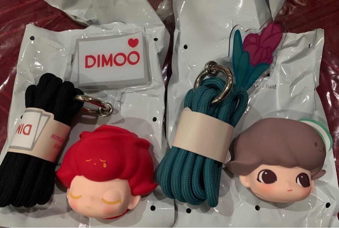 Pop mart dimoo dating lanyard, Hobbies & Toys, Toys & Games on Carousell