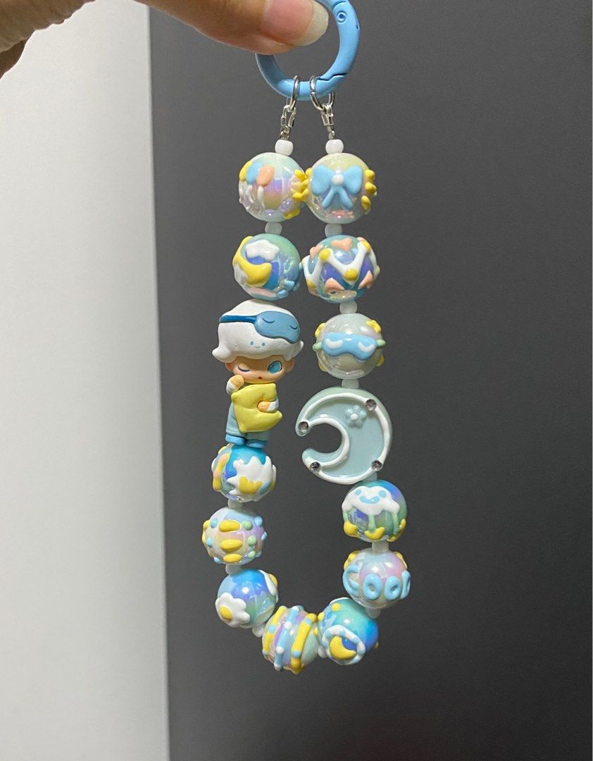 POPMART DIMOO DIY HANDMADE PHONE STRAP/ Keychain, Hobbies & Toys ...