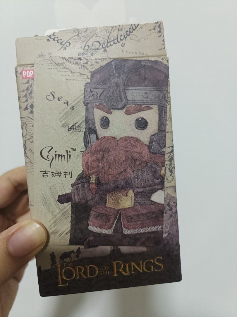 Popmart Lord of the Rings - Grimli, Hobbies & Toys, Toys & Games on ...