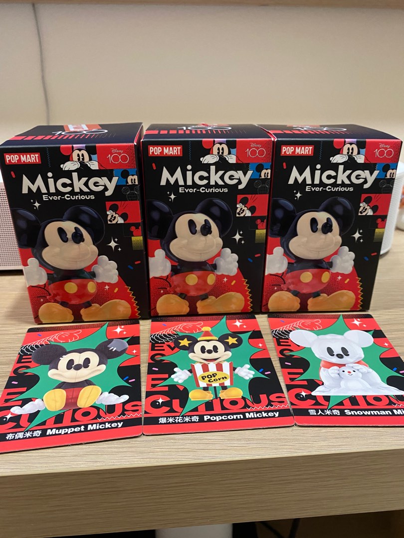 Popmart Mickey 100, Hobbies & Toys, Toys & Games on Carousell