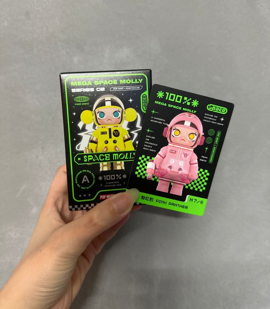 popmart space molly pink panther blind box, Hobbies & Toys, Toys ...