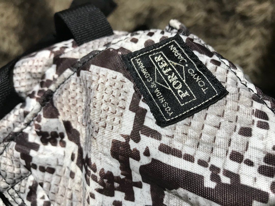 Porter Japan Python Skin Waist Bag, Men's Fashion, Bags, Belt bags, Clutches and Pouches on ...