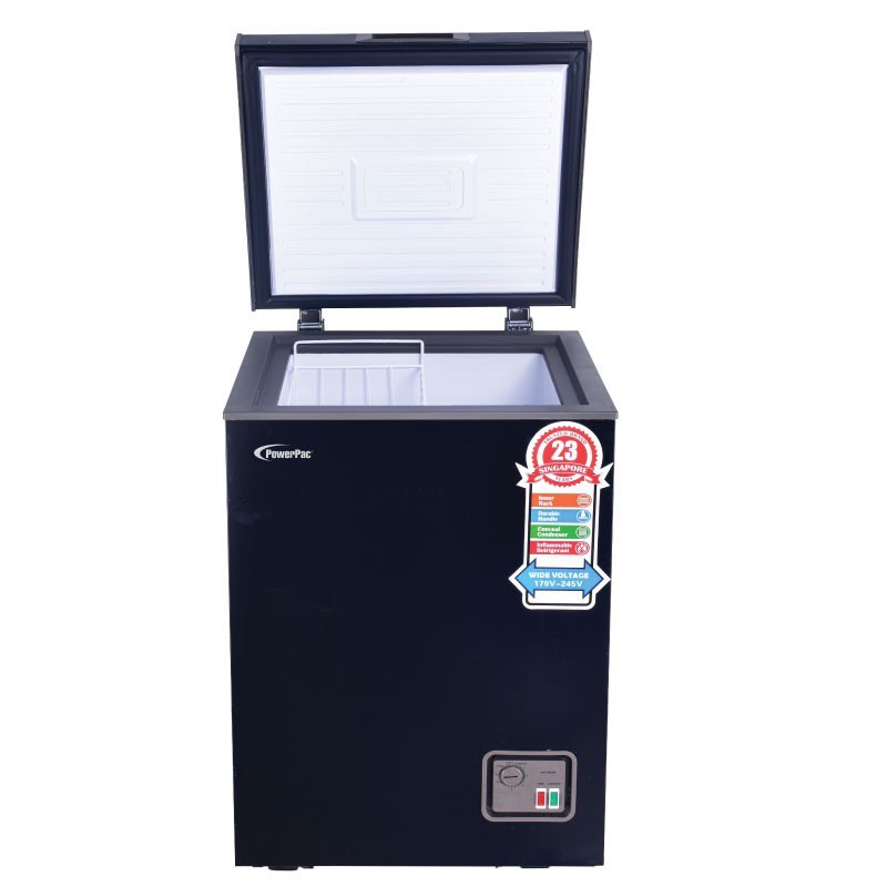 Powerpac 100L chest freezer, TV & Home Appliances, Kitchen Appliances ...