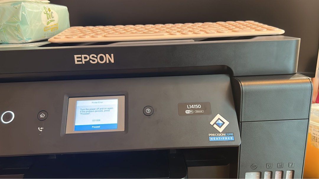 (Printing error) Epson l1450, Computers & Tech, Printers, Scanners ...