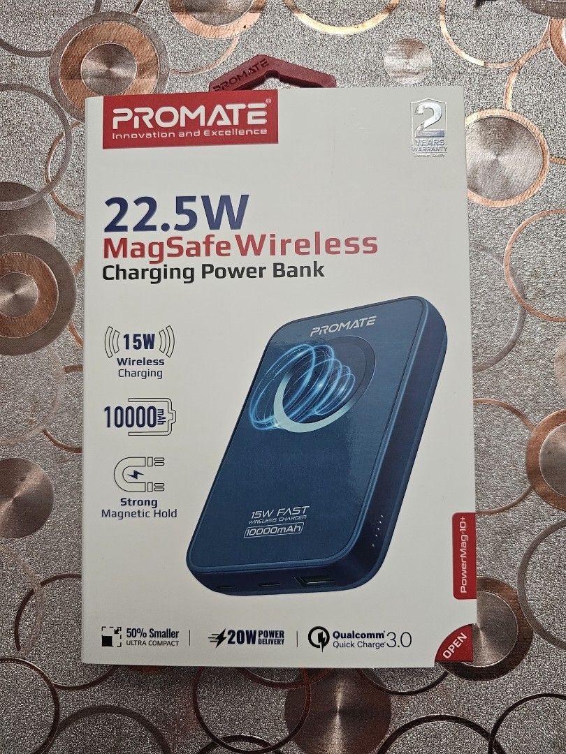 Promate magsafe power bank, Mobile Phones & Gadgets, Mobile & Gadget Accessories, Batteries ...