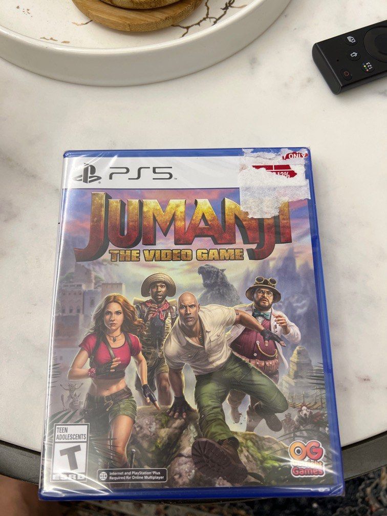 PS5 Jumanji - the video game, Video Gaming, Video Games, PlayStation on ...