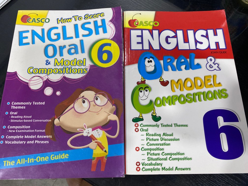 PSLE P6 English Oral and Model Compo books, Hobbies & Toys, Books ...