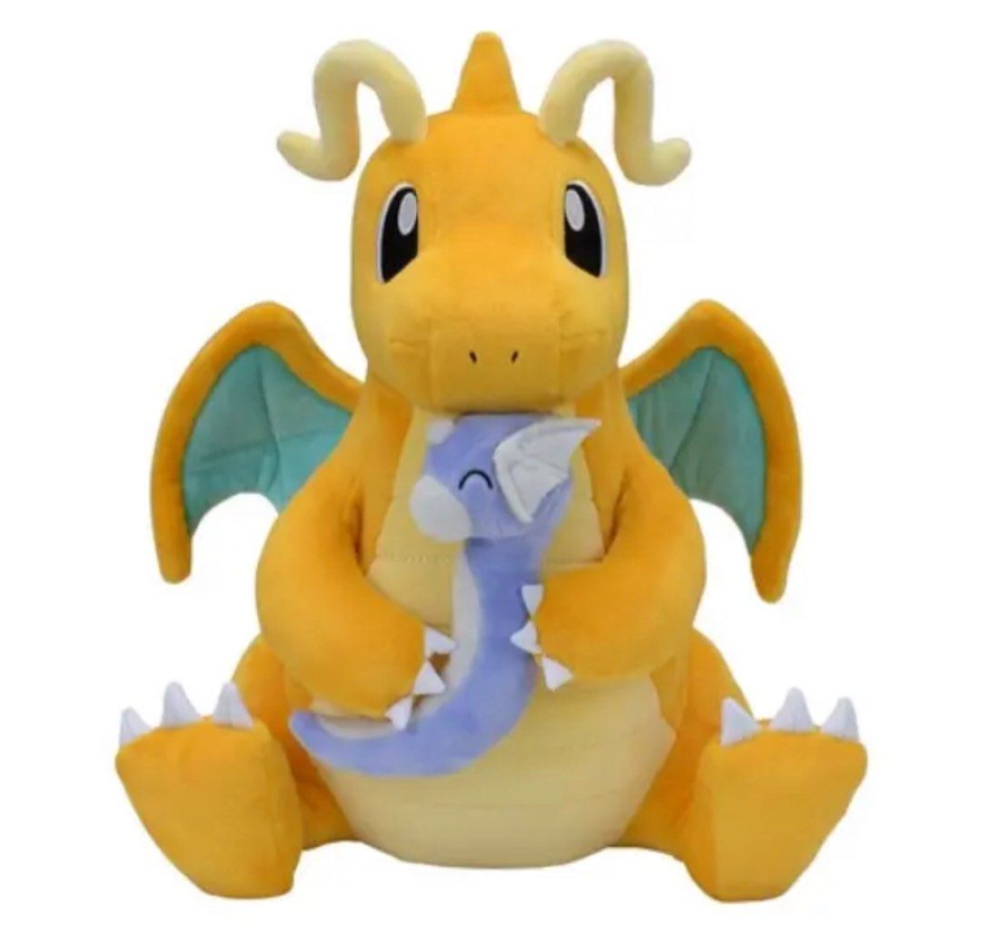 RARE limited Dragonite Dratini Authentic Pokemon Plush - Late Bloomer ...