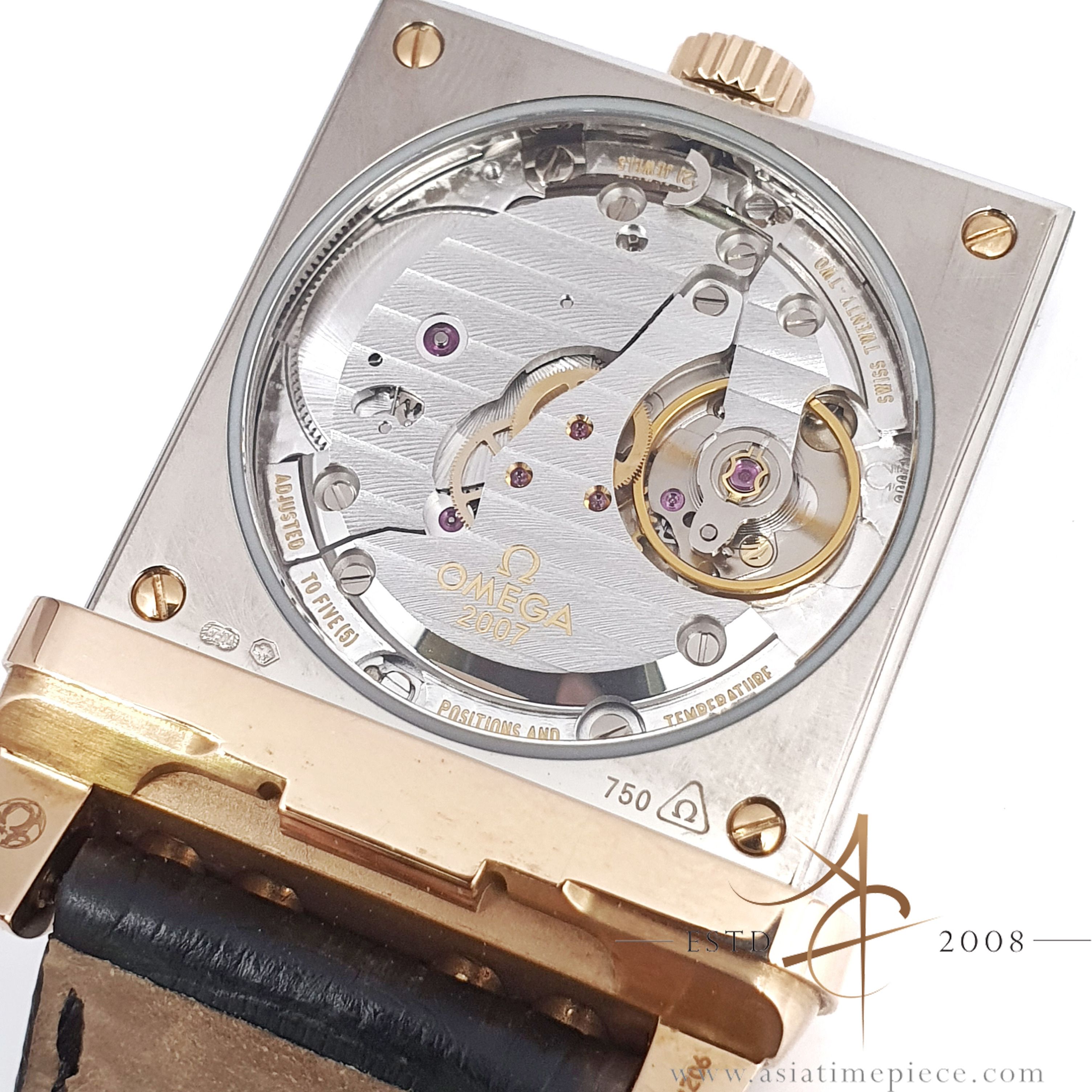 [Rare] Omega Marine 1932 Remontage Manuel 18K Red Gold Limited Edition ...