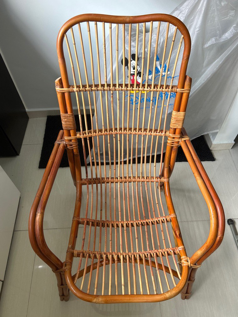 Rattan Chair, Furniture & Home Living, Furniture, Chairs on Carousell