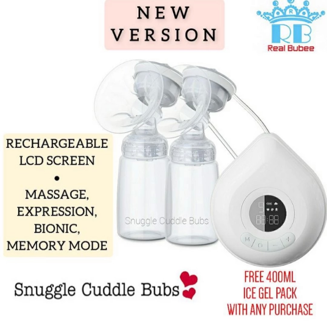 Real Bubee Breast Pump, Babies & Kids, Nursing & Feeding, Breastfeeding ...