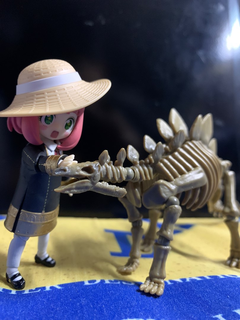 rement 1/12 pose skeleton stegosaurus(高可動, 恐龍, 不包anya, 非figma 30ms shf ...