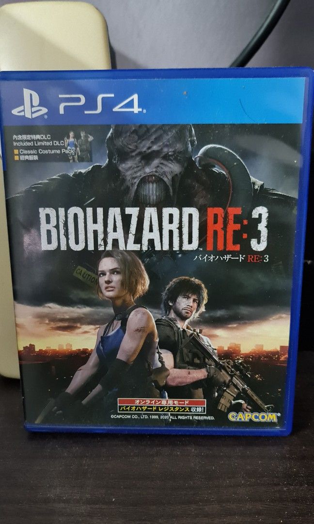 Resident Evil 3 Ps4, Video Gaming, Video Games, PlayStation on Carousell
